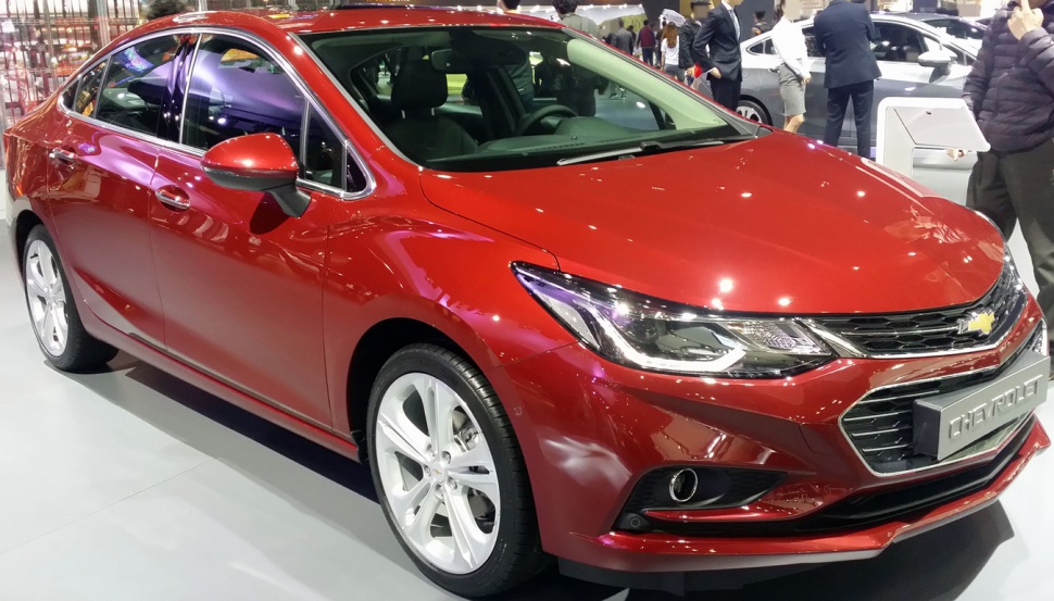 Chevrolet Cruze technical specifications and fuel economy